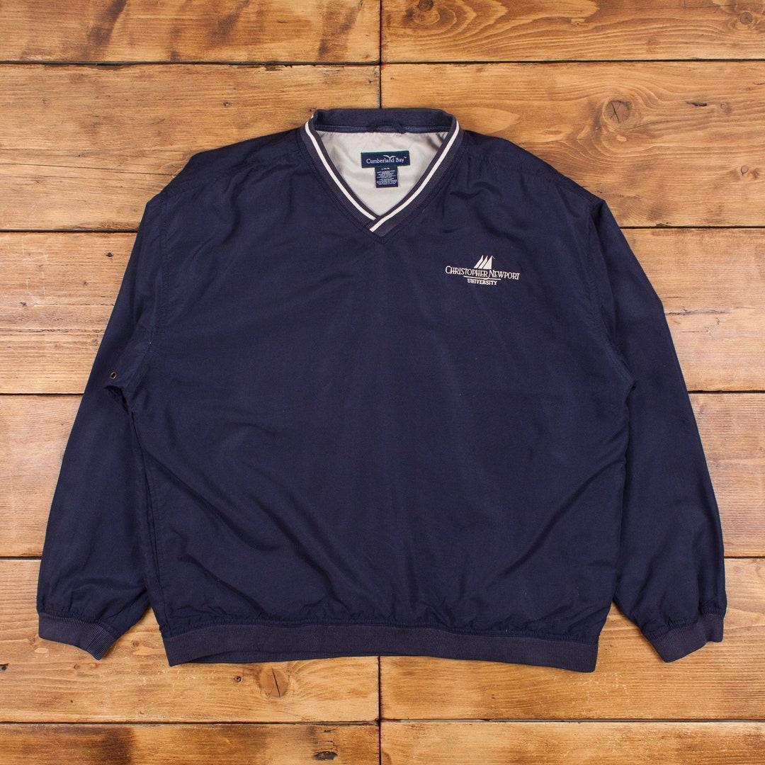 Vintage Cumberland Bay Windbreaker Jacket L College University Blue - Etsy