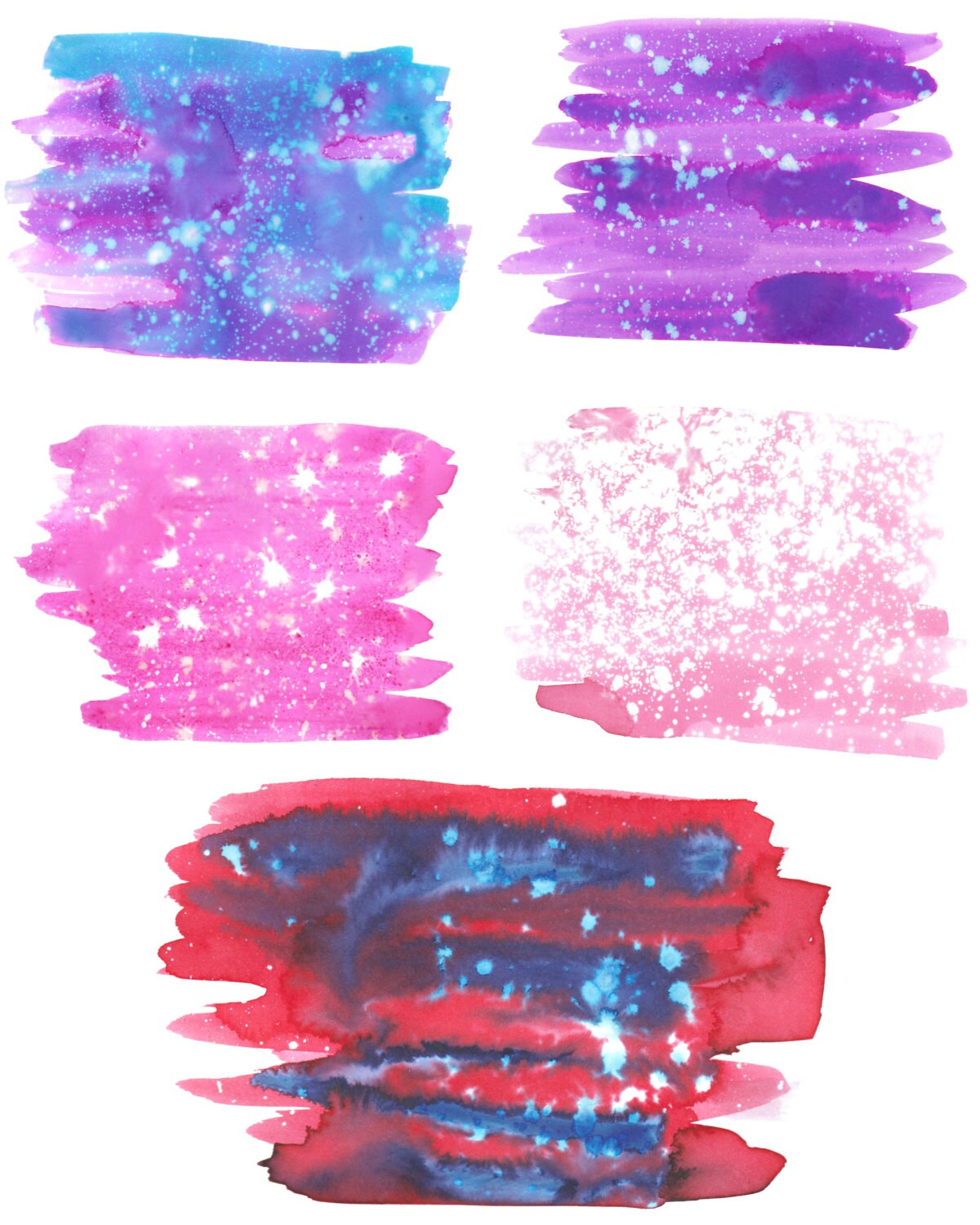 Watercolor Backgrounds 20 Splodge Watercolor Backgrounds / - Etsy UK