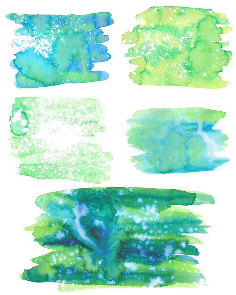 Watercolor Backgrounds 20 Splodge Watercolor Backgrounds / - Etsy UK