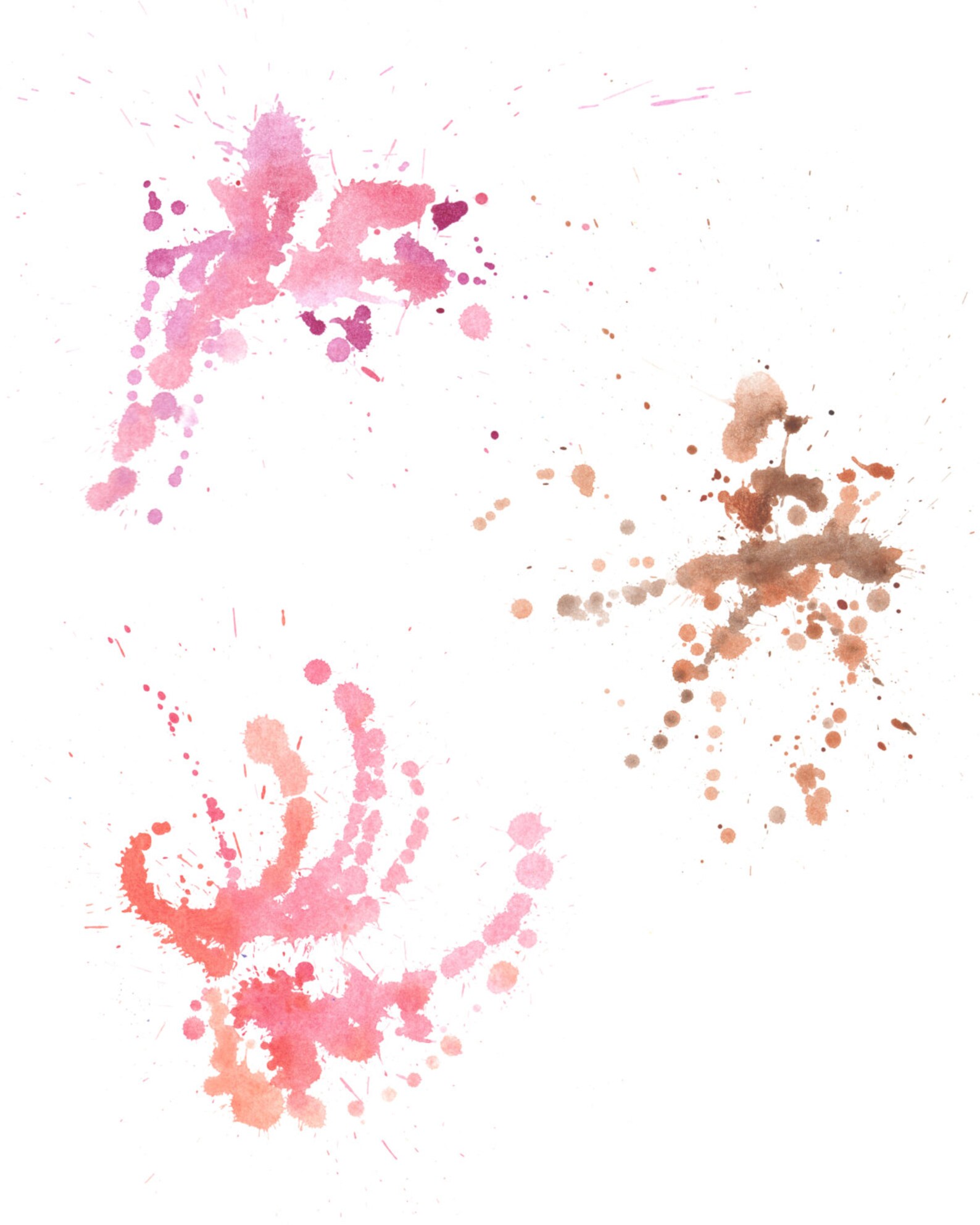Watercolor Backgrounds 11 Watercolor Splat Backgrounds / Watercolor ...