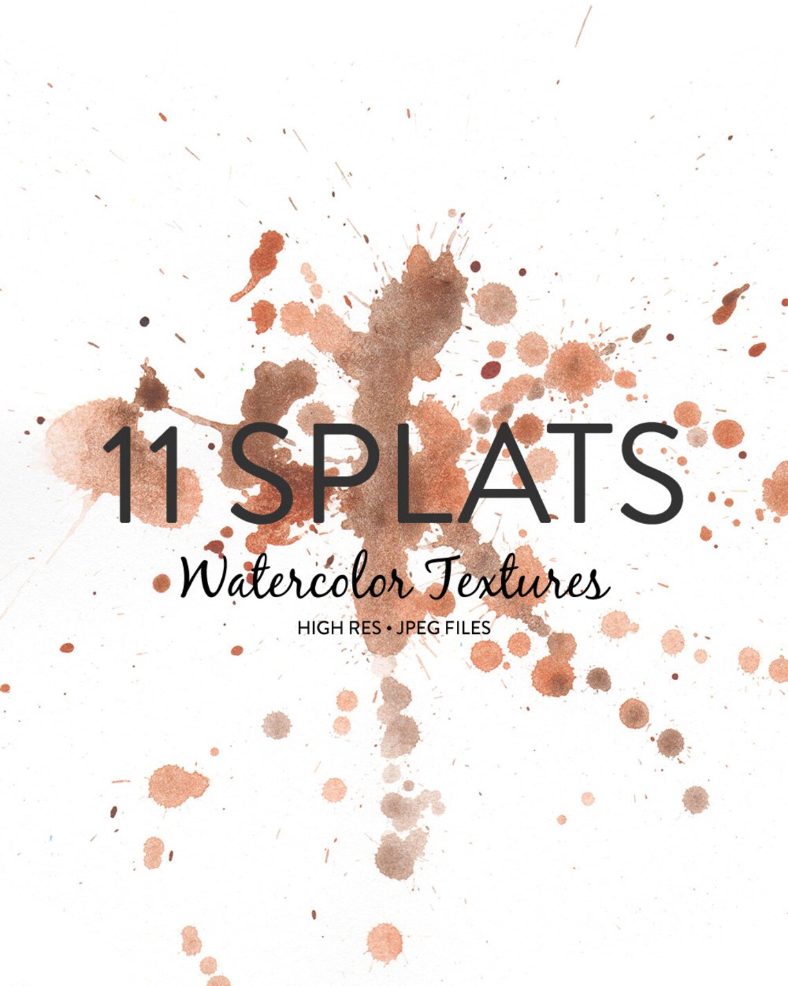 Watercolor Backgrounds 11 Watercolor Splat Backgrounds / Watercolor ...