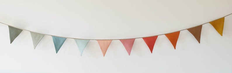 Colorful Bunting Banner - Etsy