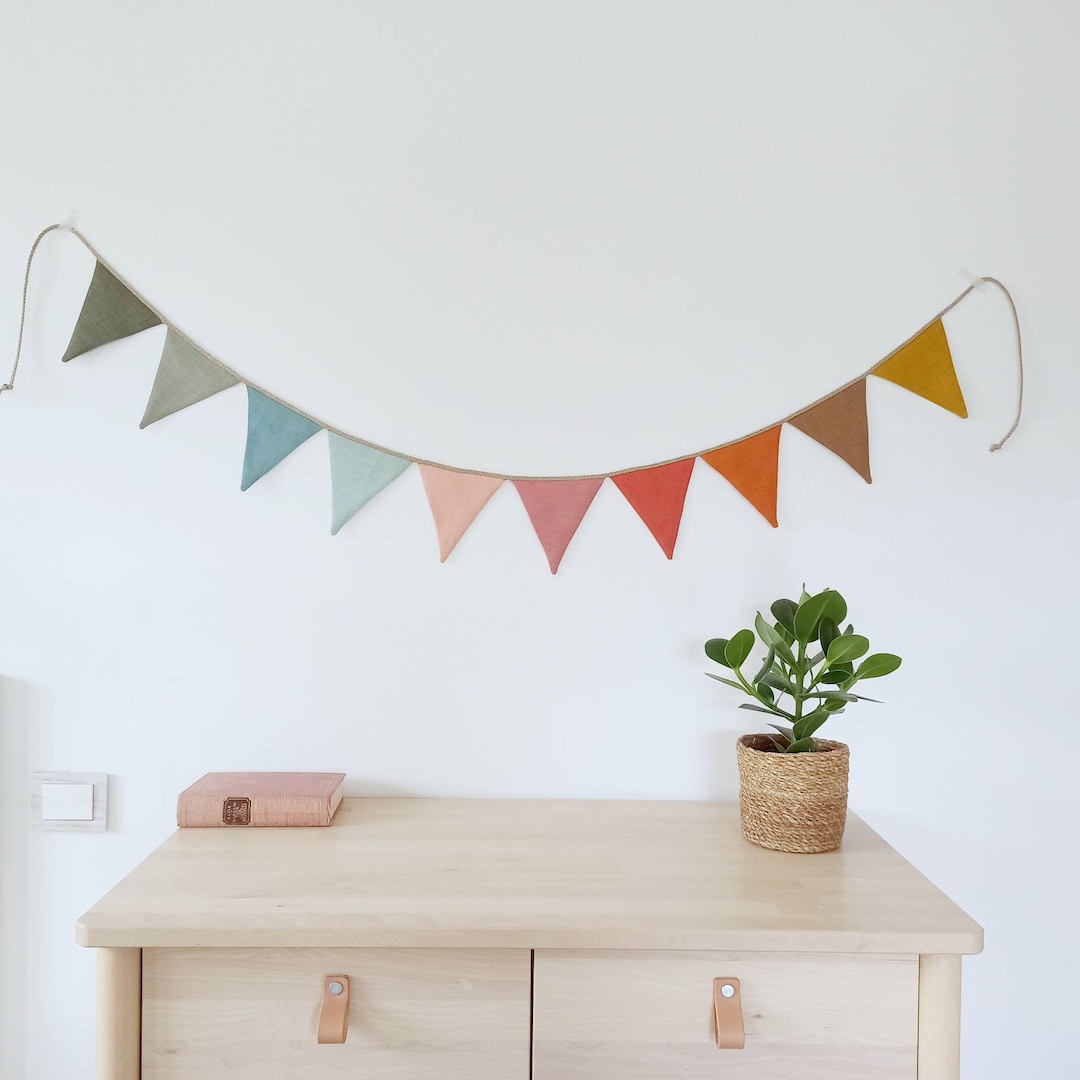 Colorful Bunting Banner - Etsy