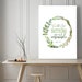 For With God Nothing Shall Be Impossible, Bible Quote Art Print ...