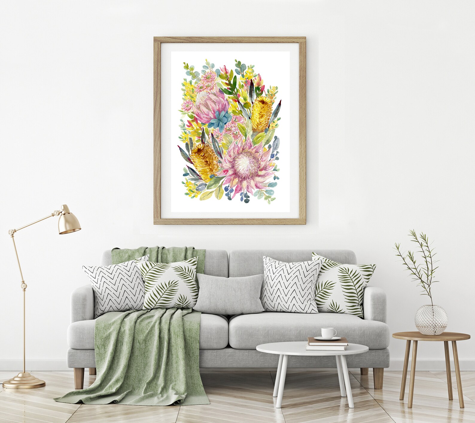 Australian Flowers Art Print Native Aussie Flora Wall Decor | Etsy