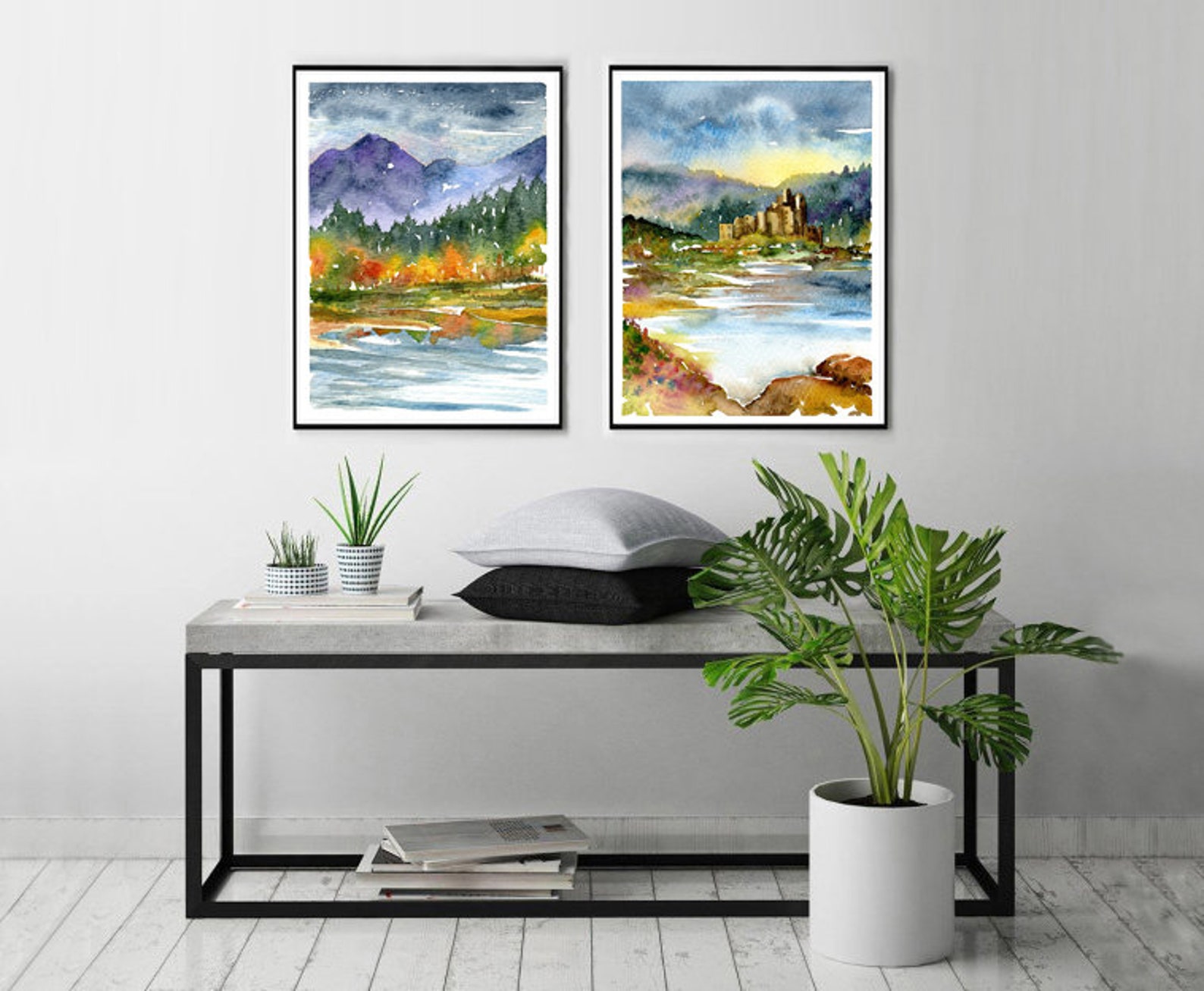 Scotland Landscape Art Prints Scottish Highlands Wall Art | Etsy