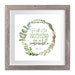 For With God Nothing Shall Be Impossible, Bible Quote Art Print ...