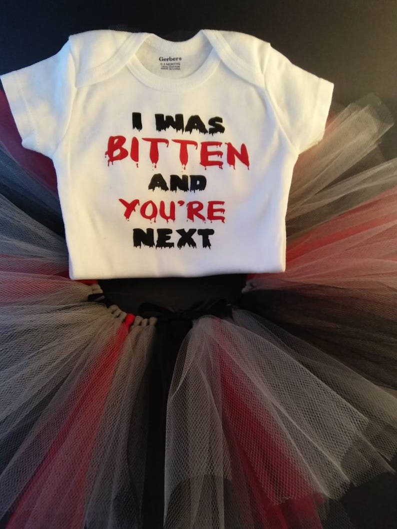 Halloween Tutu Set Zombie Tutu set Onesie and Tutu set | Etsy