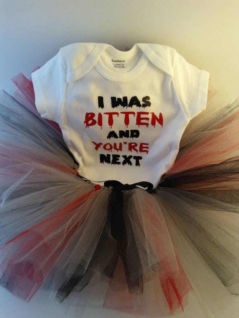 Halloween Tutu Set Zombie Tutu set Onesie and Tutu set | Etsy