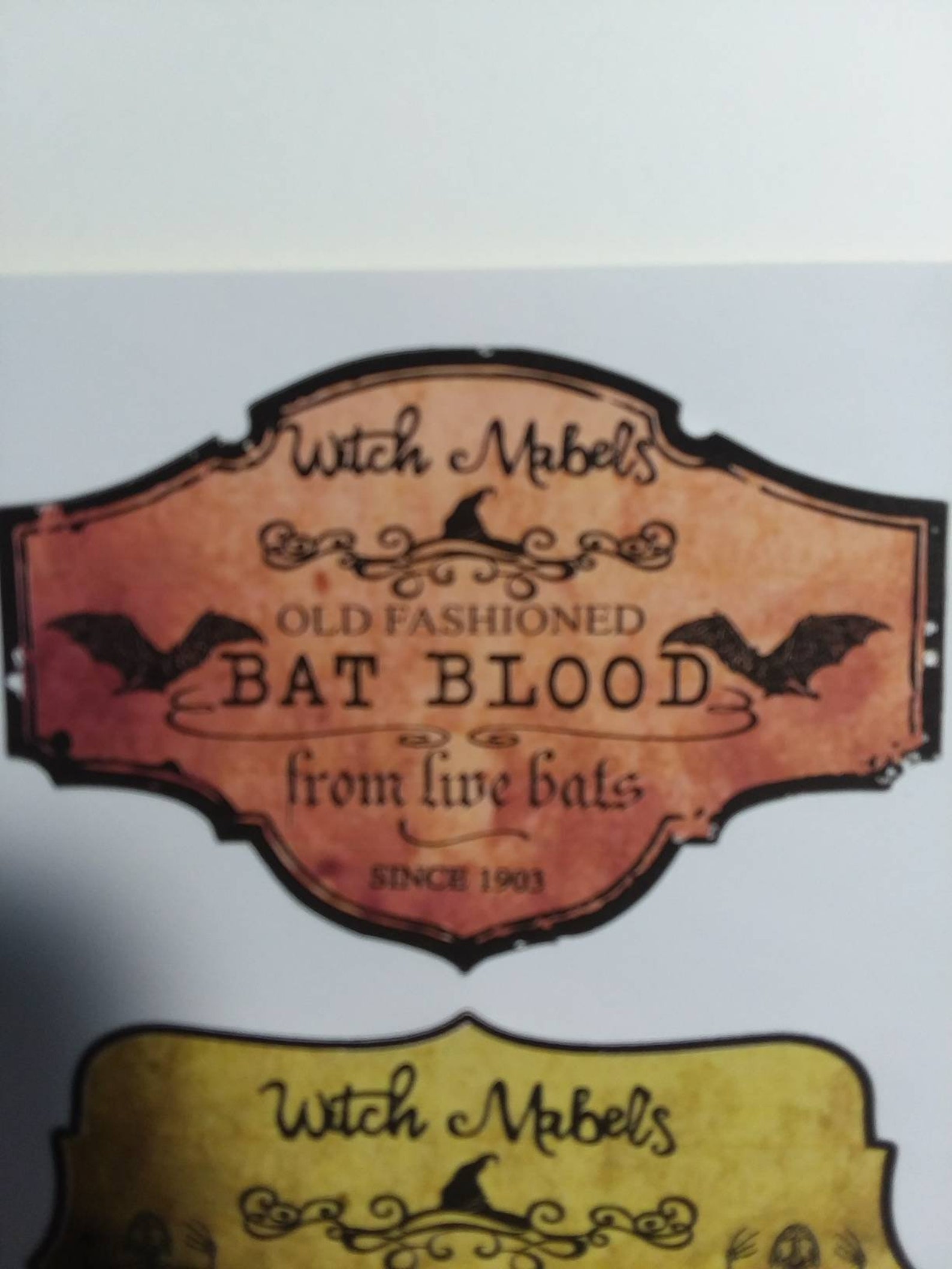 Potion Label Stickers Halloween Stickers Potion Labels - Etsy