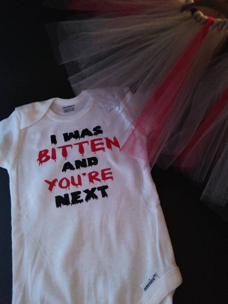 Halloween Tutu Set Zombie Tutu set Onesie and Tutu set | Etsy