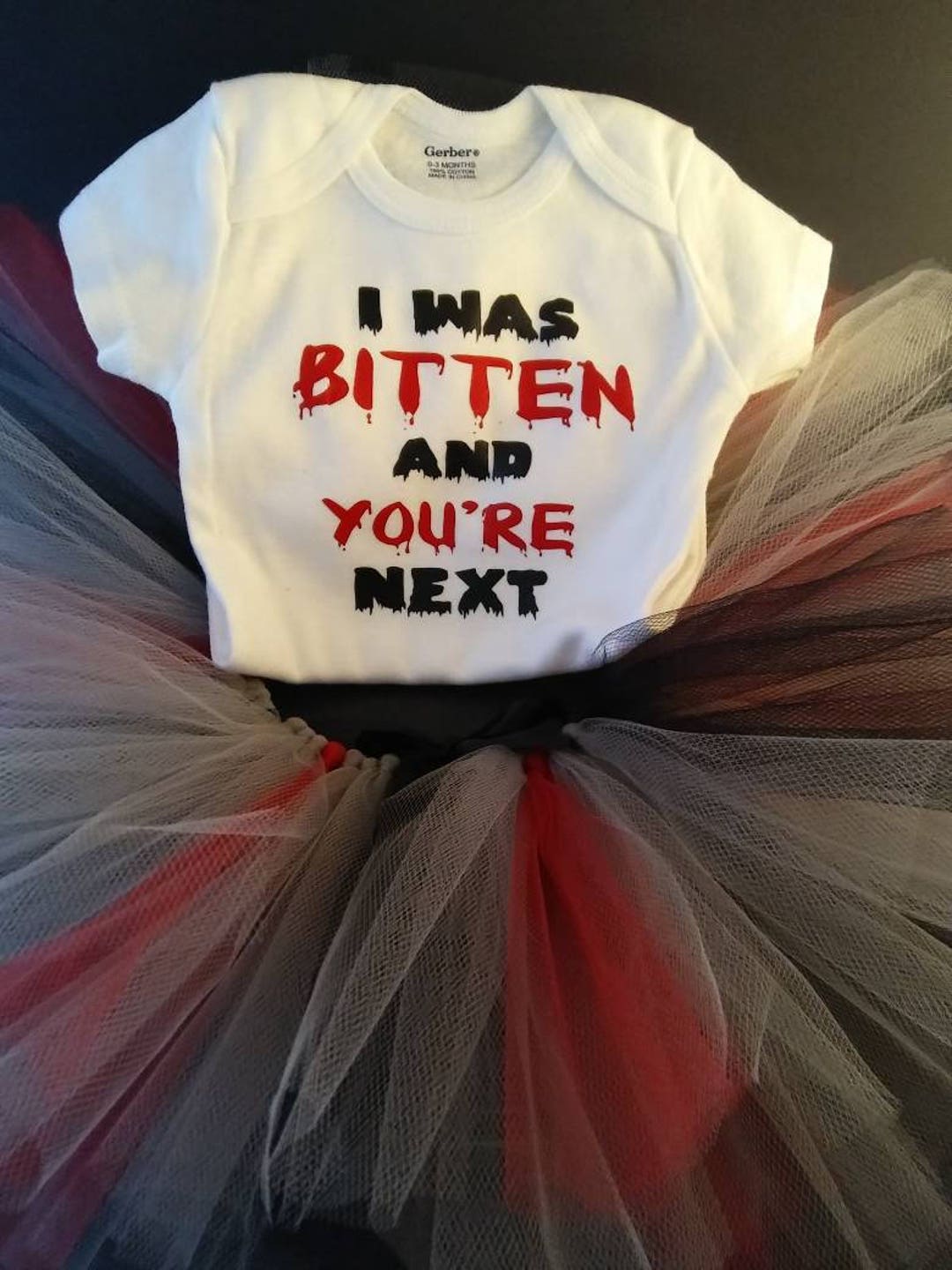 Halloween Tutu Set Zombie Tutu Set Onesie and Tutu Set - Etsy