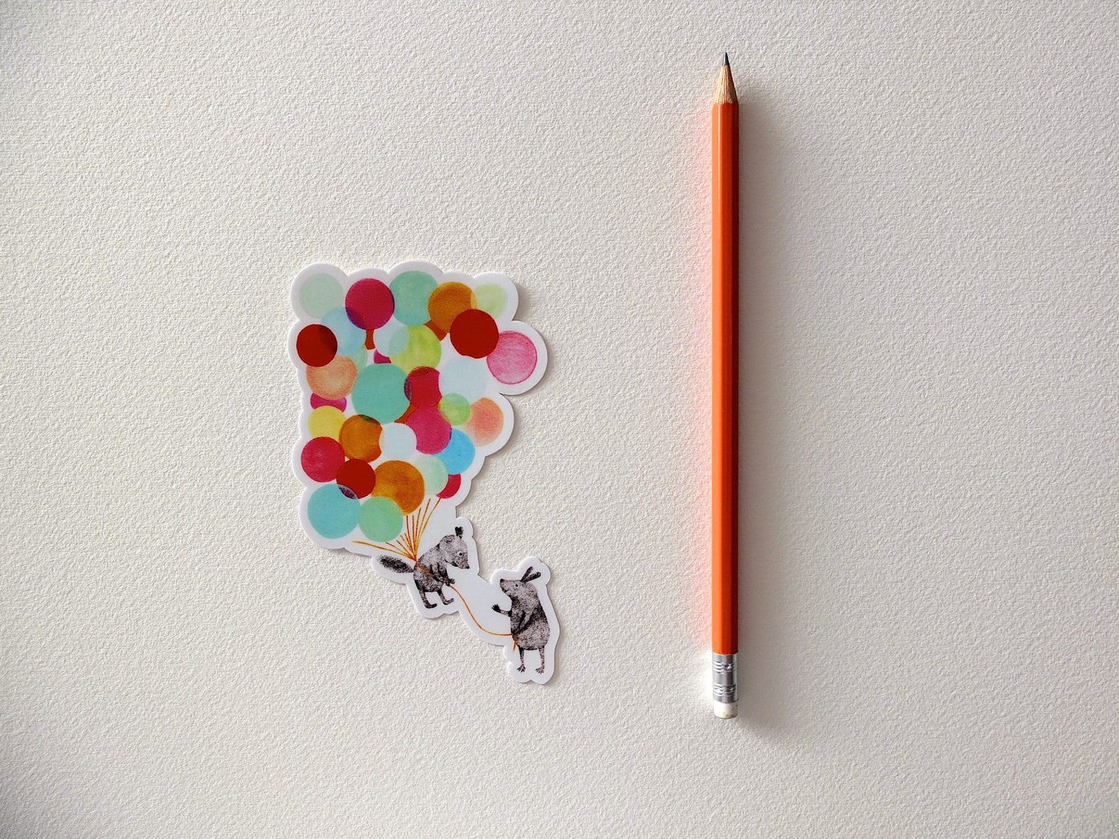 Bon Voyage Vinyl Sticker Featuring Little Creatures and - Etsy