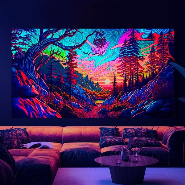 Black Light Backdrop - Etsy