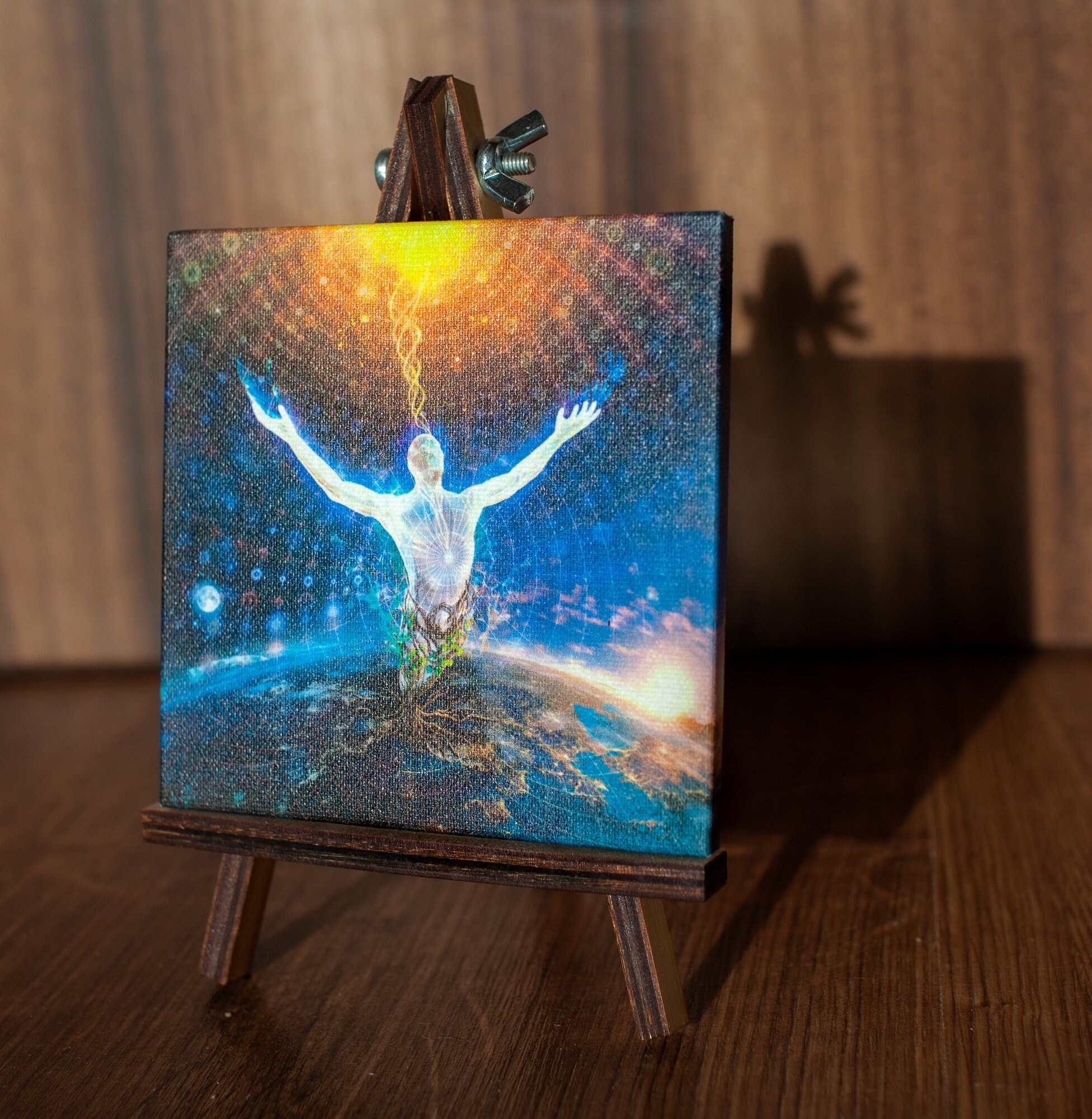 Spiritual Fantasy Psychedelic Earth Landscape - Etsy UK