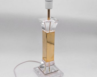 Plexiglass Table Lamp - Etsy