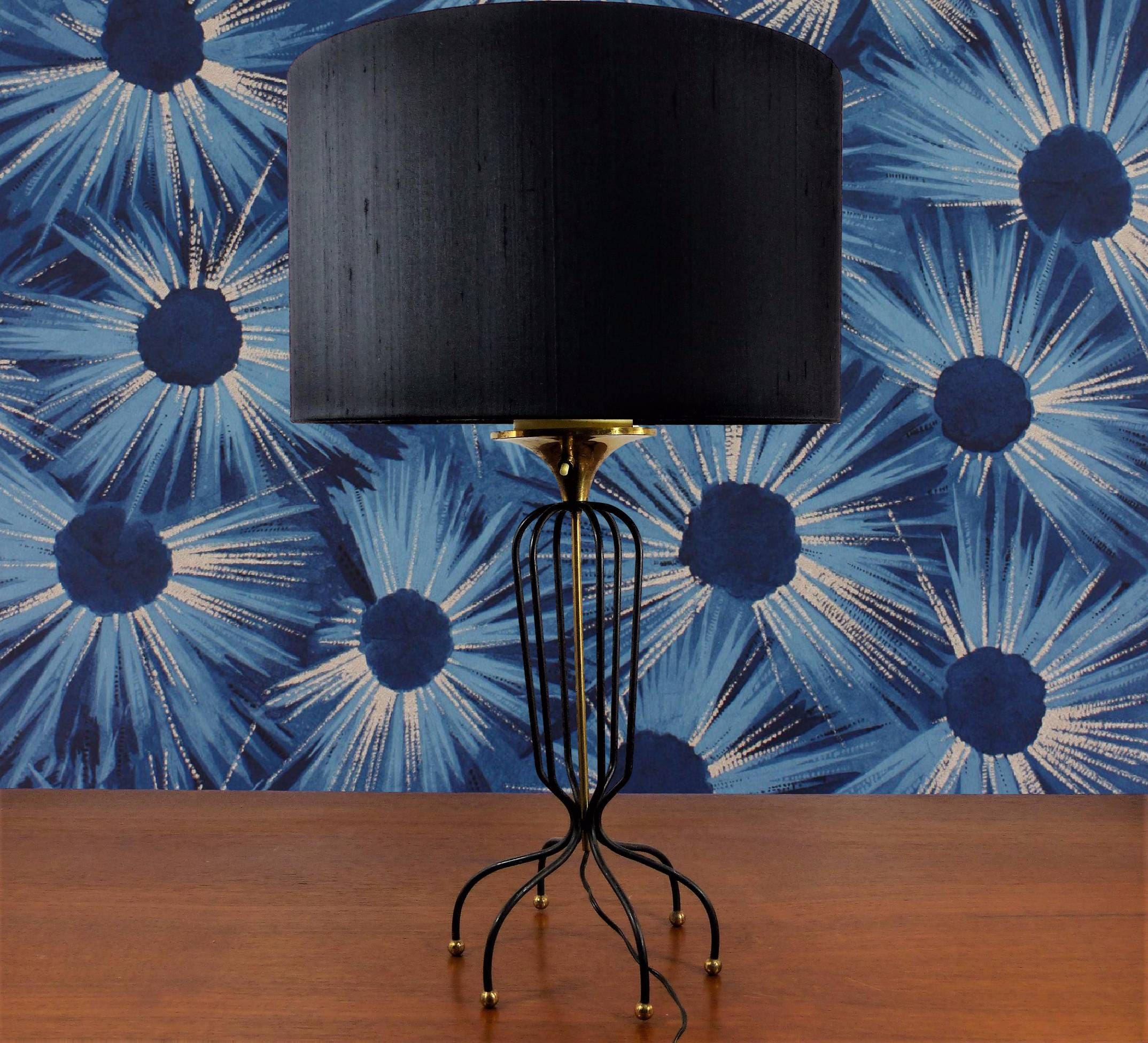 Lampe de table 1950 Table lamp Jean Royere Style | Etsy