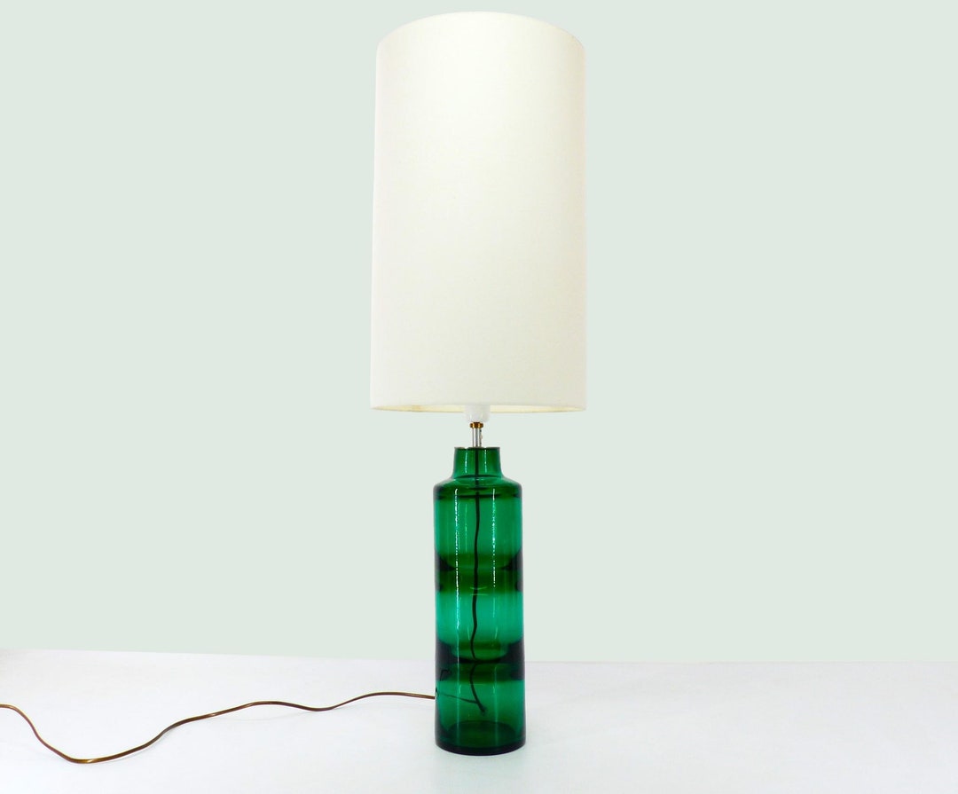 Scandinavian Lamp in Green Incalmo Glass Hadeland Glassverk - Høvik ...