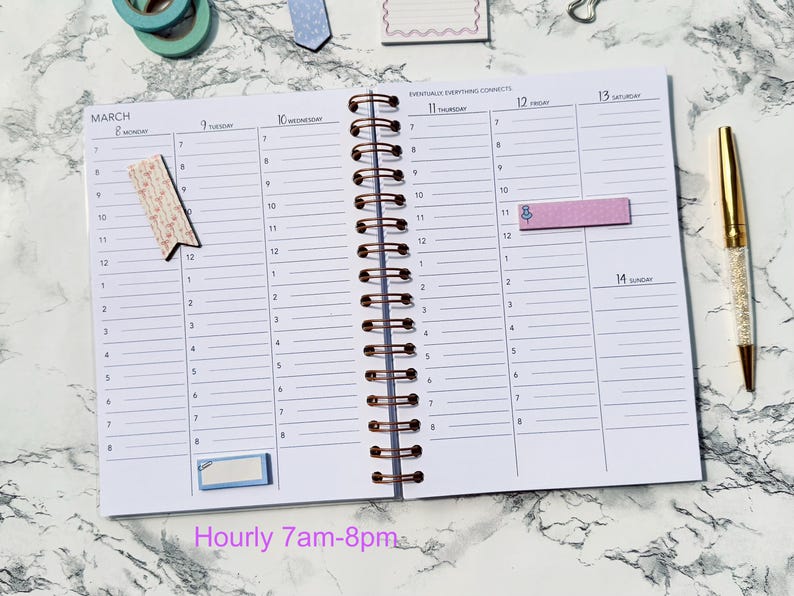 2026-2027 Weekly Planner - Personalised Diary With Stickers - Dated ...