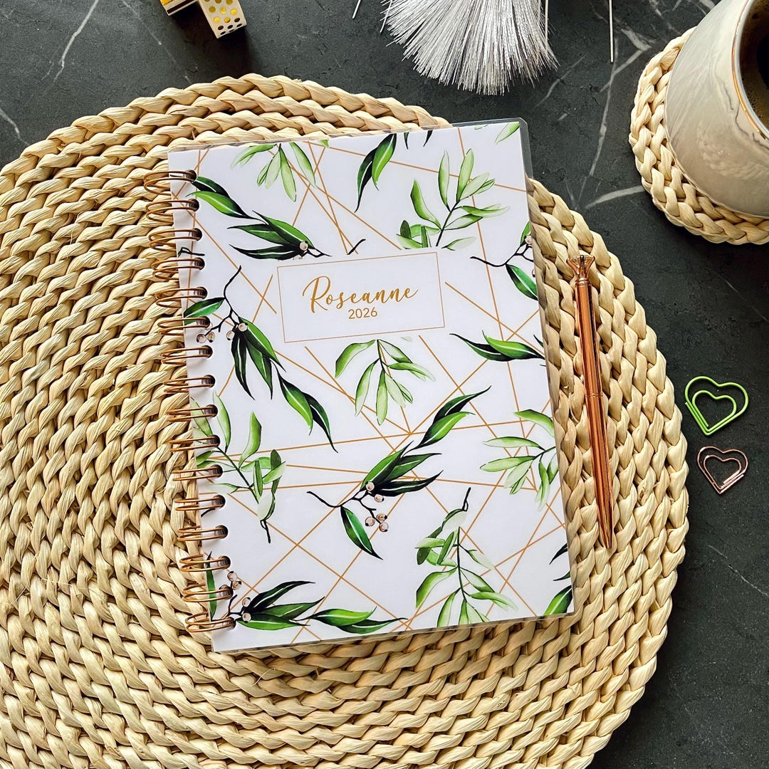 2026 Weekly Planner - Custom Diary - Life Planner - Tab Stickers ...