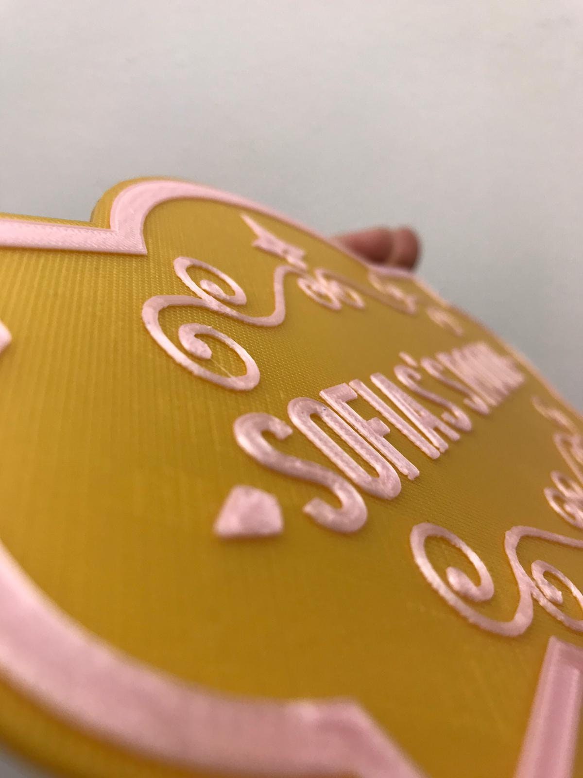 kids room door signs custom signage Personalised door sign,3D door ...