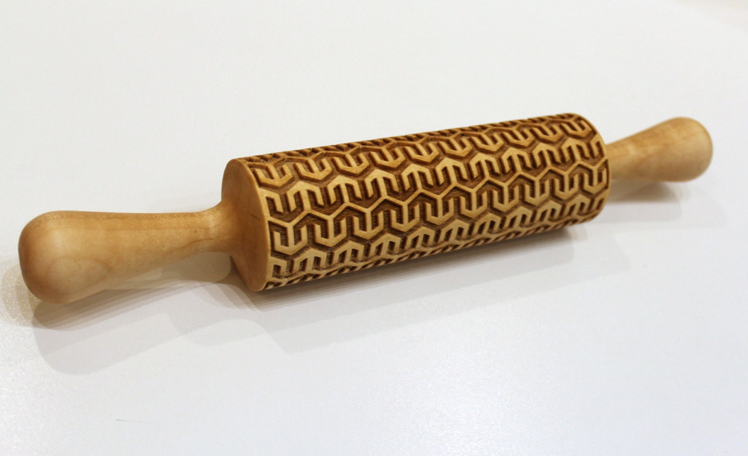 Geometric Pattern Engraved Embossing Rolling Pin EGYPT - Etsy