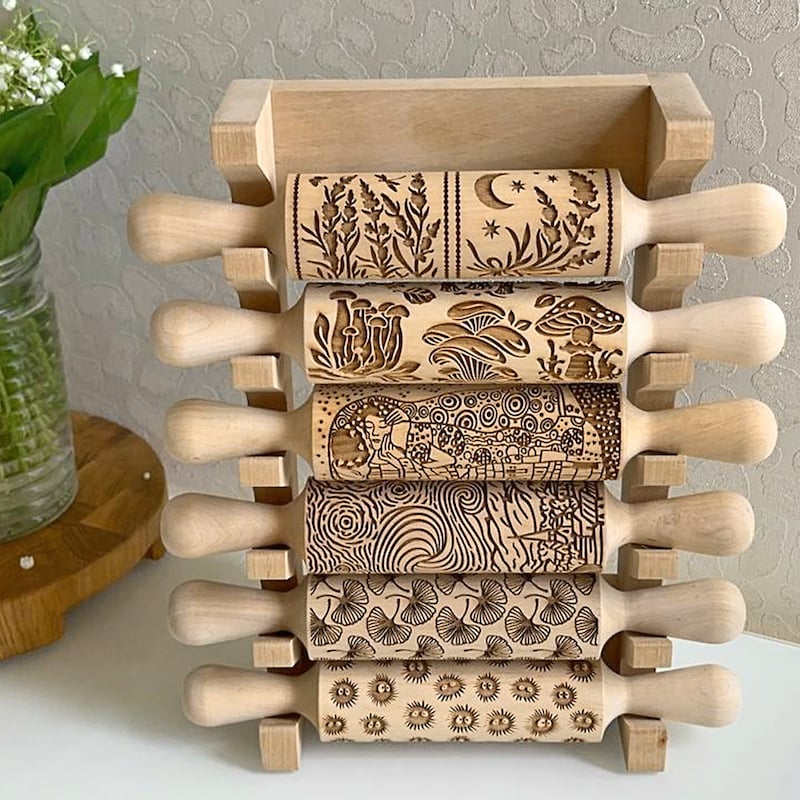 Rolling Pin Holder - Etsy