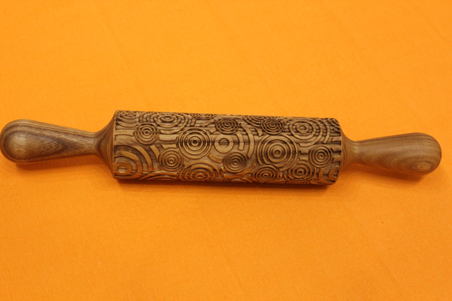 Engraved Rolling Pin GEOMETRIC Embossed , Embossing Rolling Ping ...