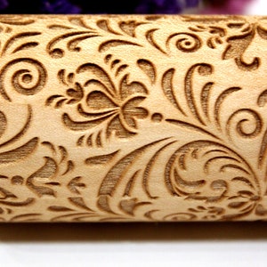 SALE!!! Laser Engraved Rolling Pin, Embossing Rolling Pin,embossed ...