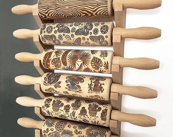 Farmhouse Rolling Pin Wall Decor - Etsy