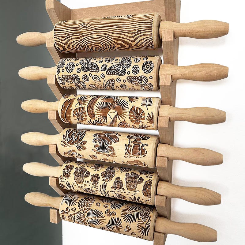 Rolling Pin Holder - Etsy