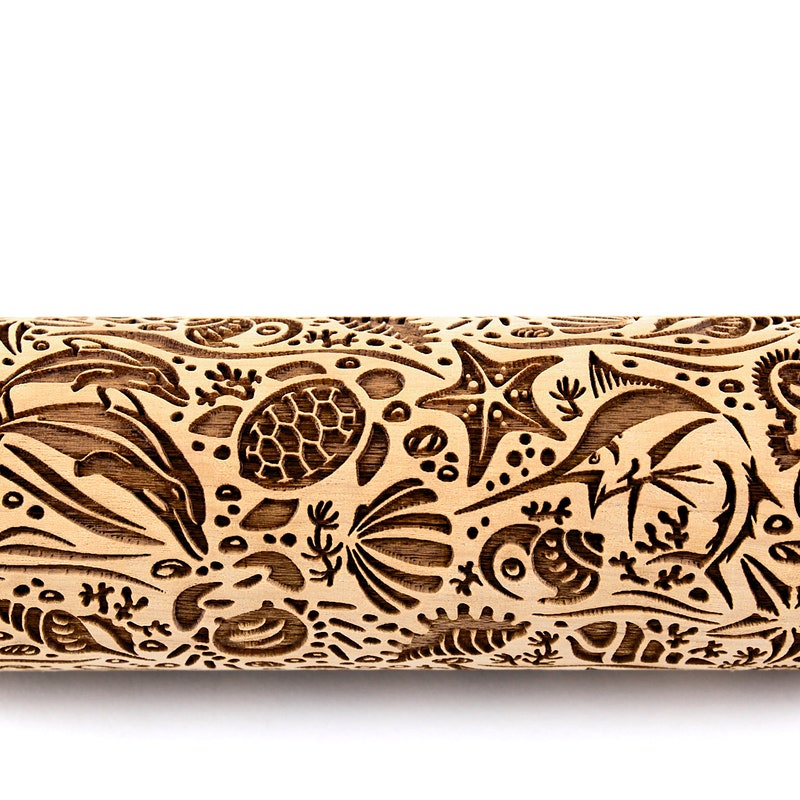Wave Rolling Pin Roller - Etsy