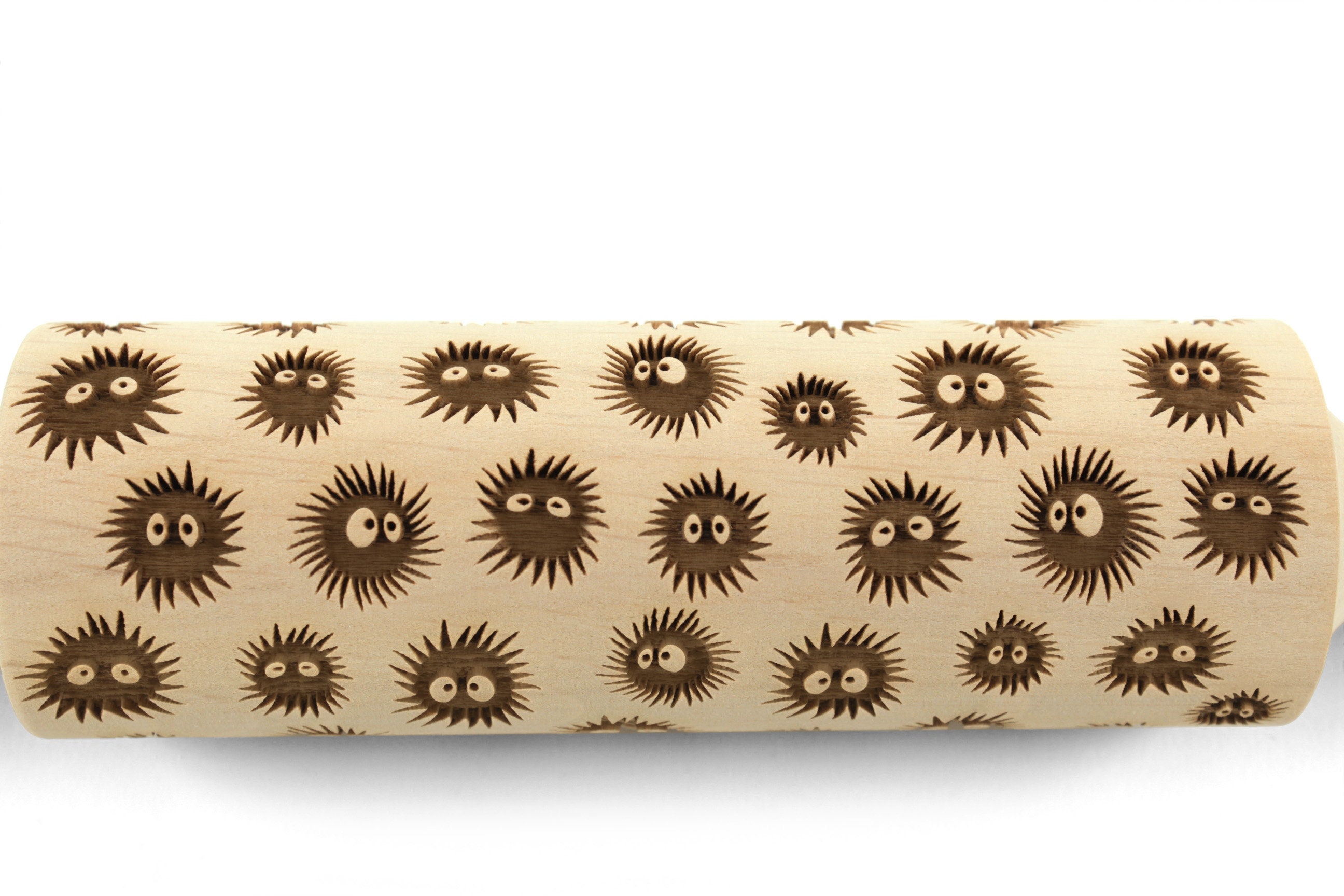 Anime Embossed Rolling Pin Sprites Texturing Tool for Cookies, Pottery ...