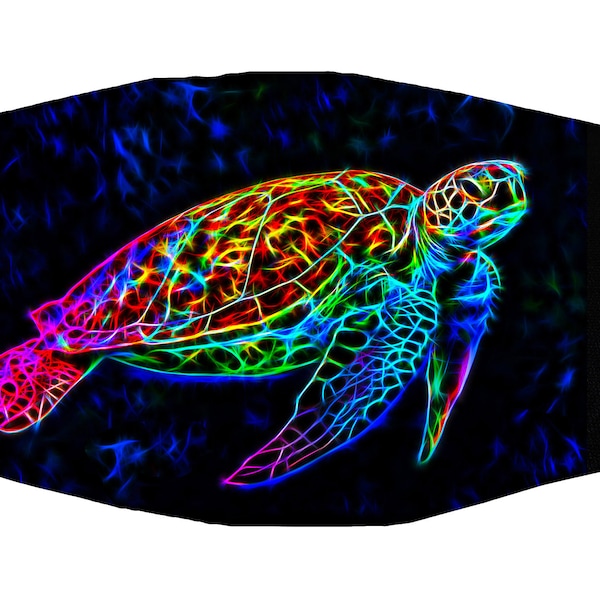 Sea Turtle Face Mask - Etsy