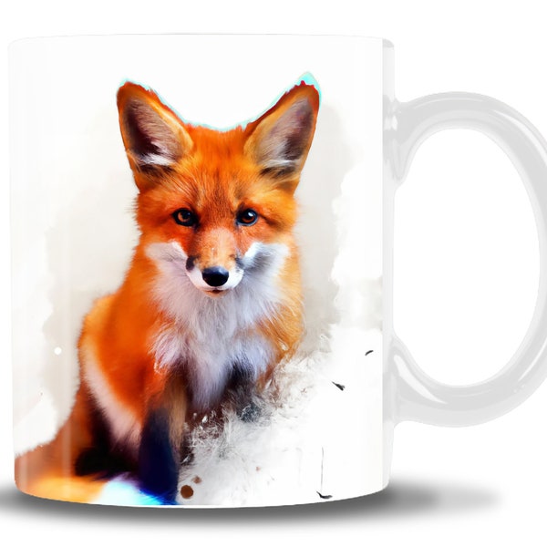 Fox Mug - Etsy
