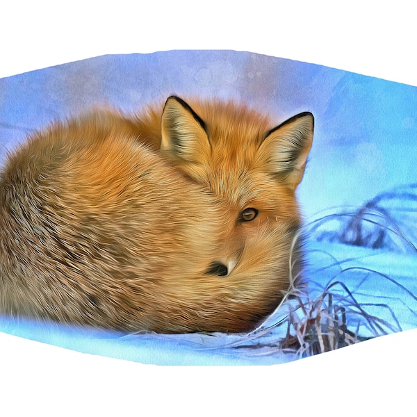 Red Fox Mask - Etsy