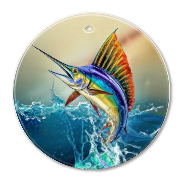 Ceramic Marlin - Etsy