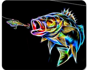 Bass Mouse Pad - Etsy