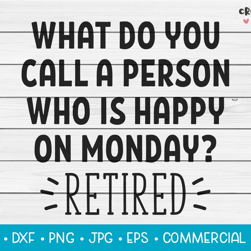 Funny Monday Clipart - Etsy