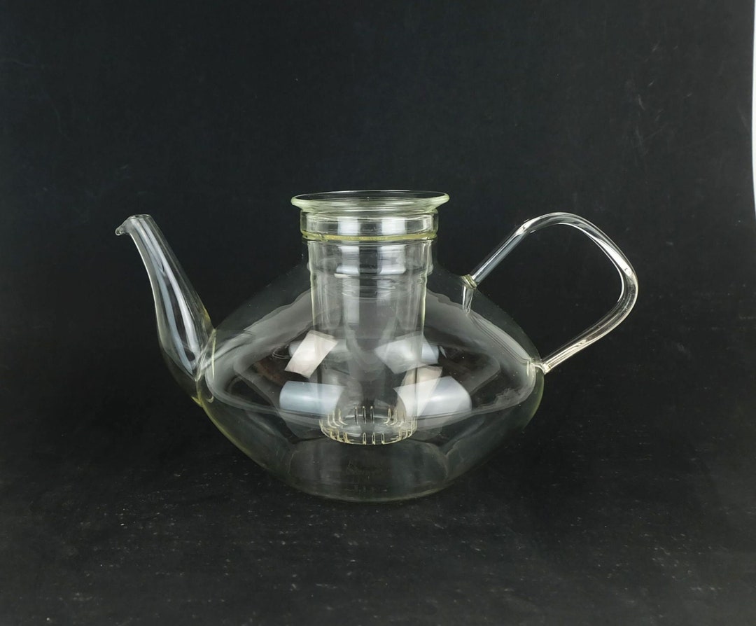 TEA POT 1 Liter Heinrich Loeffelhardt 1950s Jena Glass Schott - Etsy