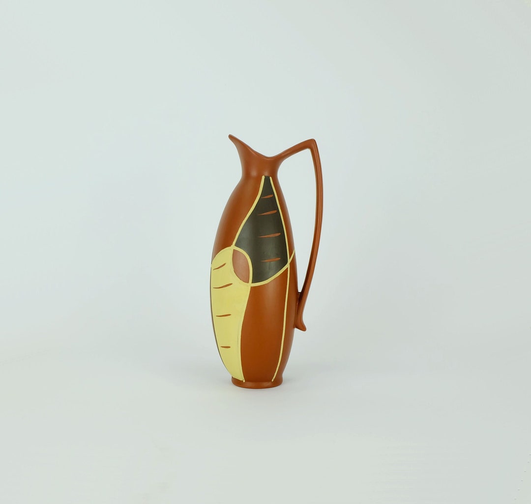Very Beautiful Mid Century VASE Sawa Keramik 1950s Organic Shape and ...