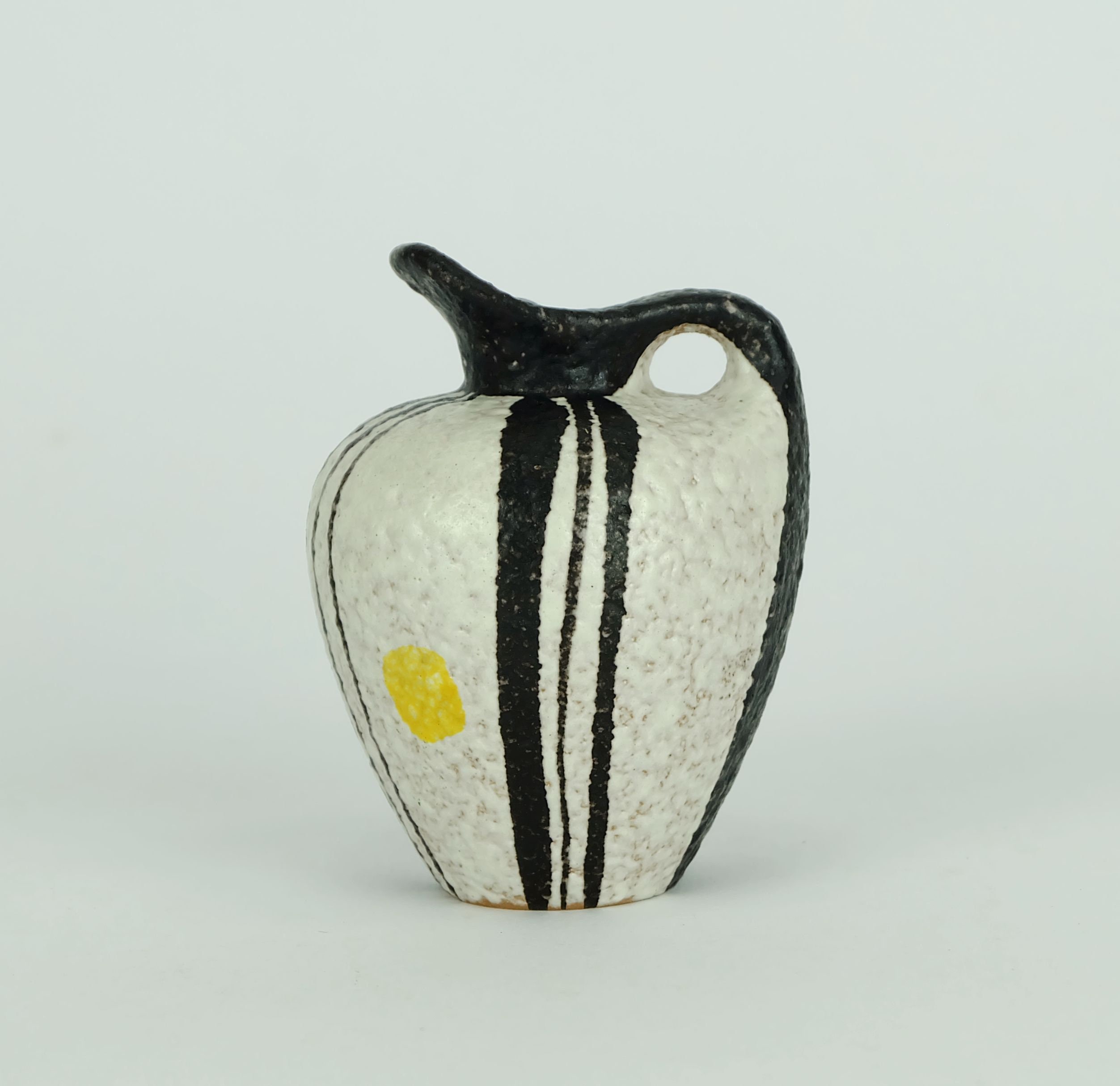 very cute little VASE ruscha domino 1950s pottery hanns welling cilli ...