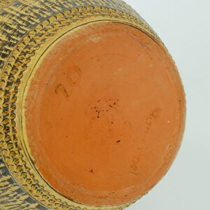 1950's Sawa Keramik Mid Century VASE Sgraffito Decor - Etsy