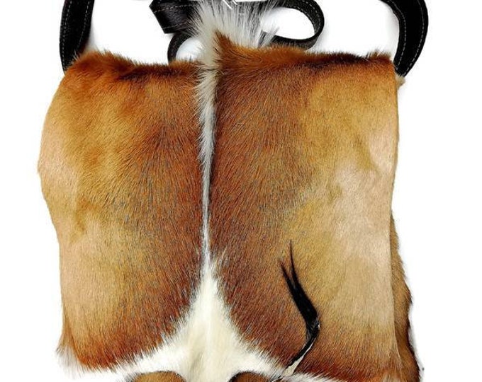 Antelope, Springbok Leather Large Slingbag /handbags. Original Leather ...
