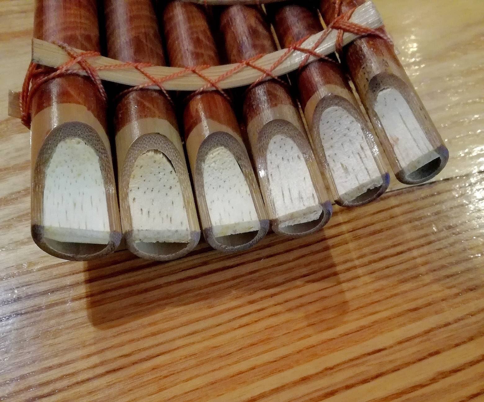 African Style Bamboo Pan Flute, 6 Pipes - Etsy
