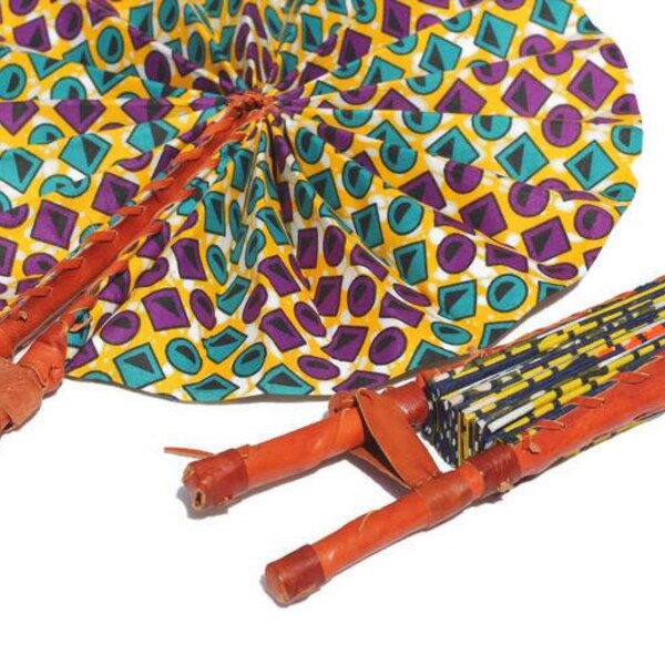 African Hand Fan - Etsy