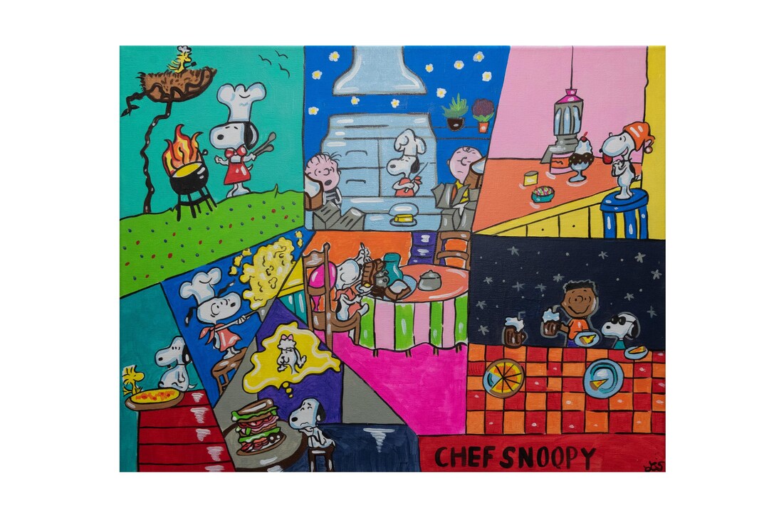 Chef Snoopy Digital Download Print - Etsy