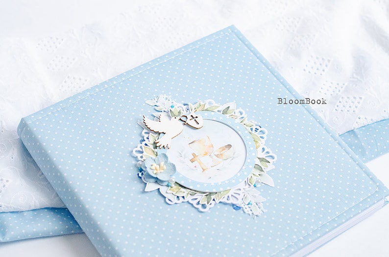 First Communion Photo Album for Boy, Holy Communion, Customized ...