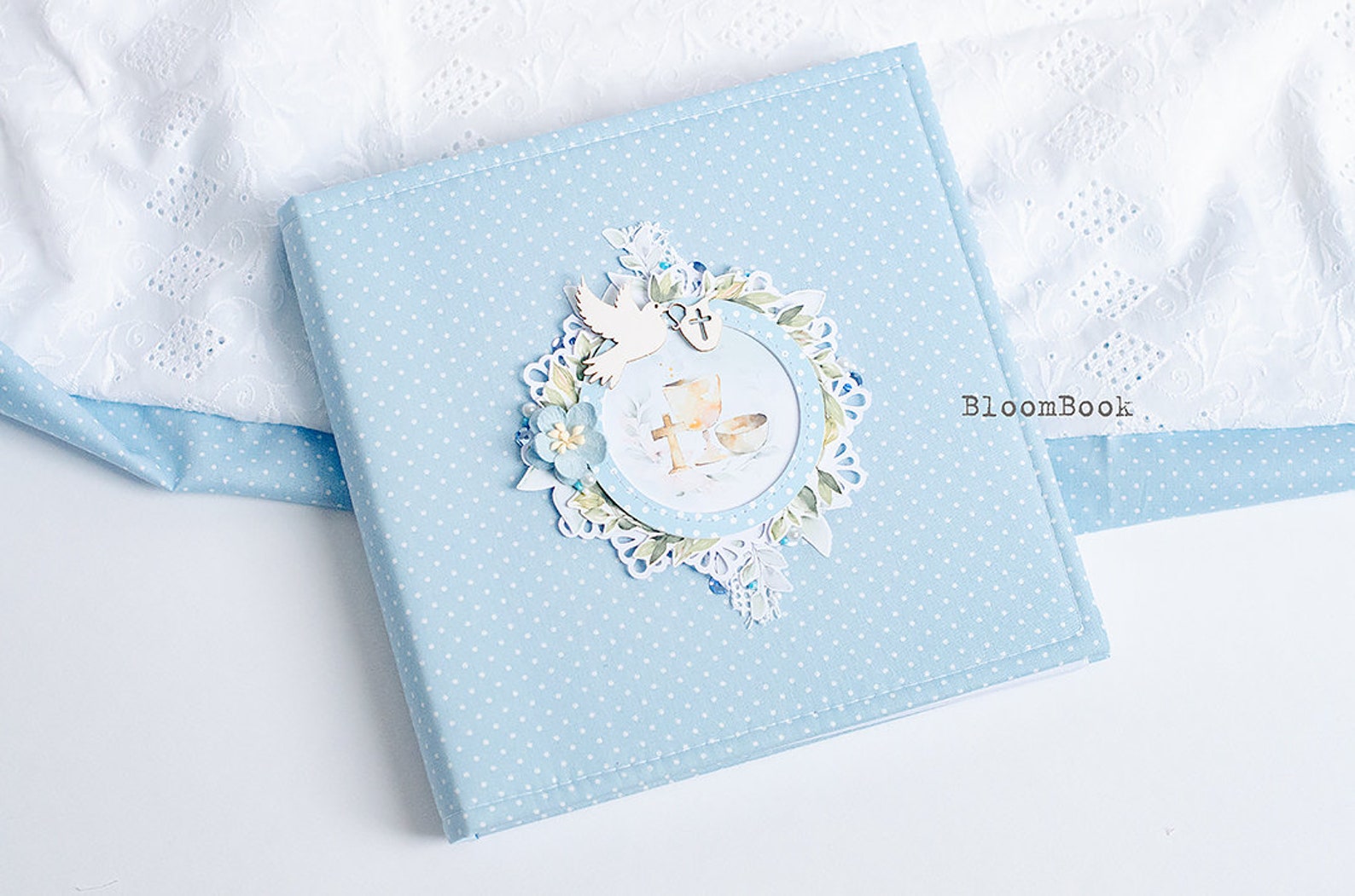 First Communion Photo Album for Boy, Holy Communion, Customized ...