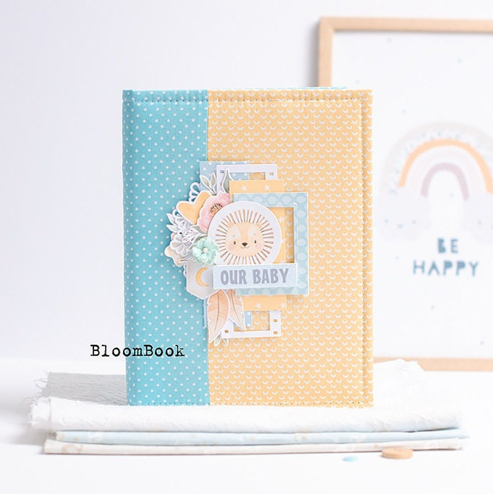 Gender Neutral Baby Memory Book, Baby Book Girl, Baby Book Boy ...